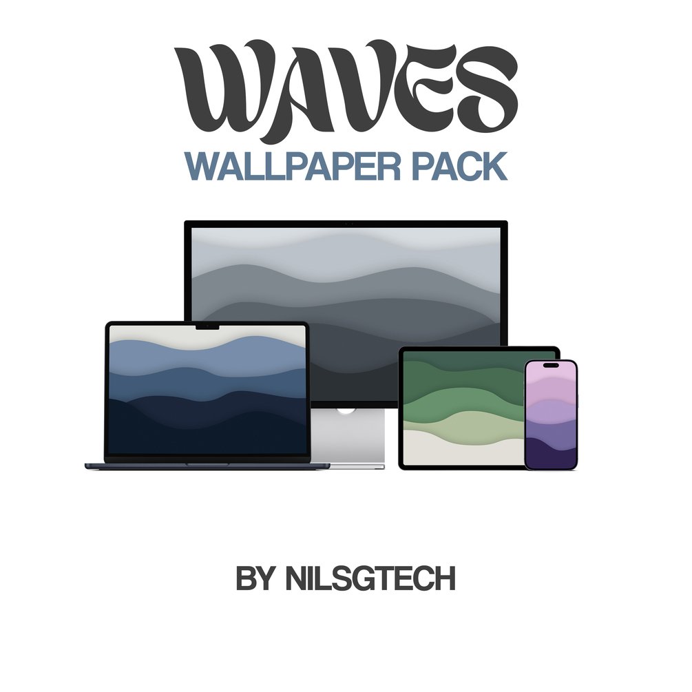 Waves Wallpaper Pack