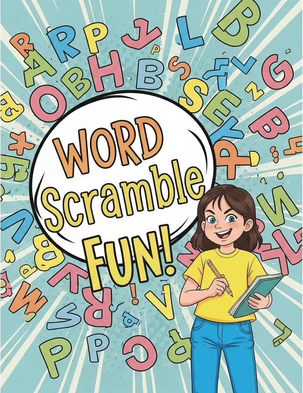 Word Scramble Activity Book 1