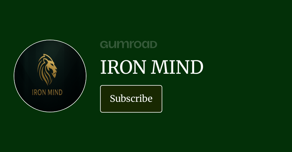IRON MIND