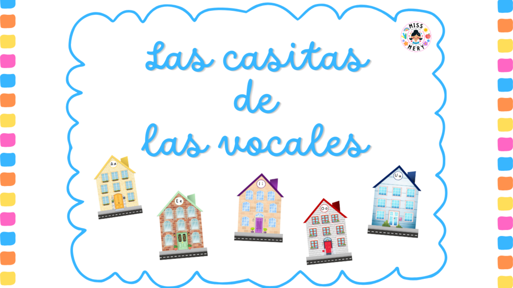 Las casitas de las vocales