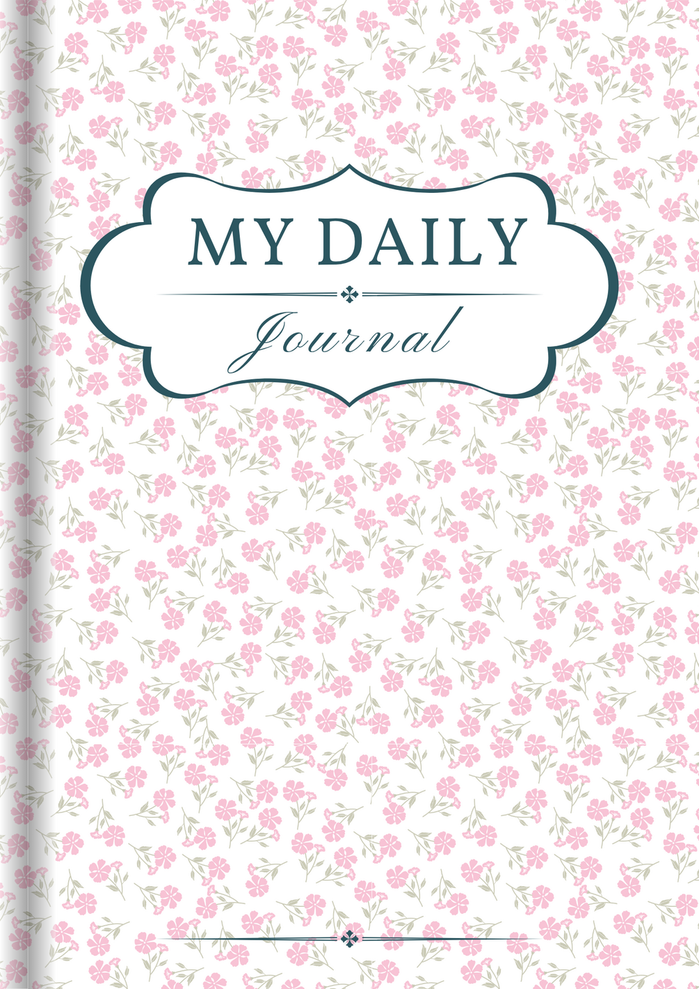 My Daily Journal - Pink Floral Notebook