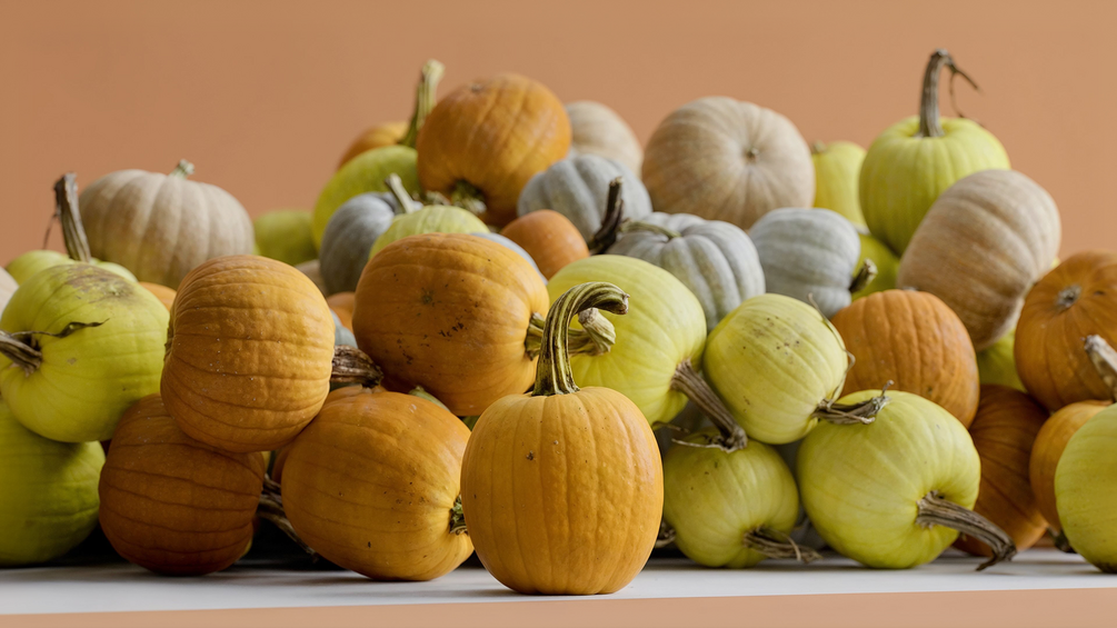 8 Unique 3D Pumpkins