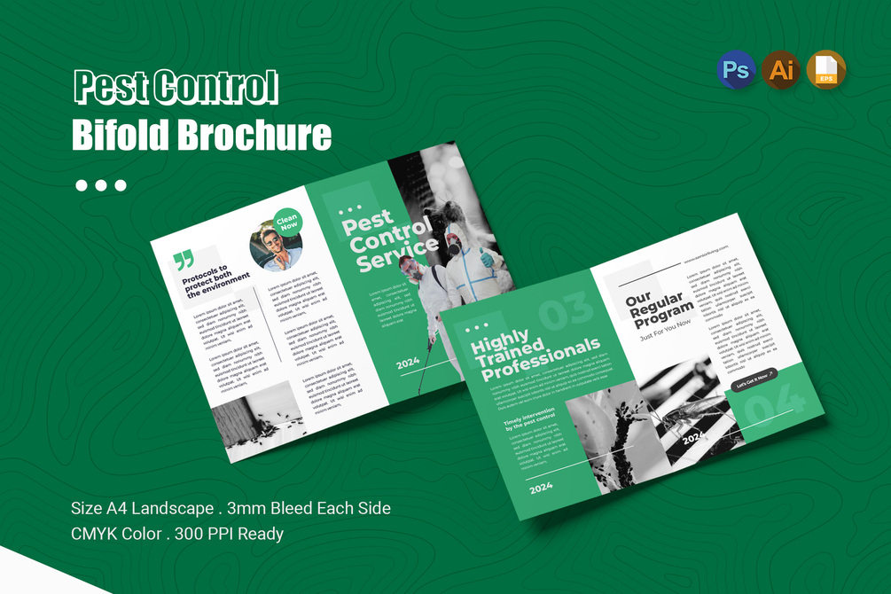 Pest Control Bifold Brochure