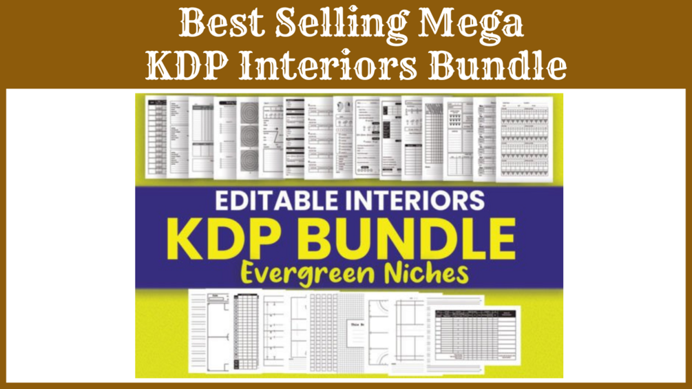 Best Selling Mega KDP Interiors Bundle