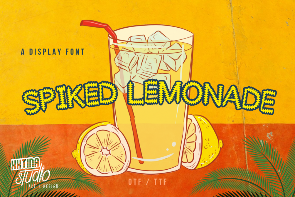 Spiked Lemonade Display Typeface