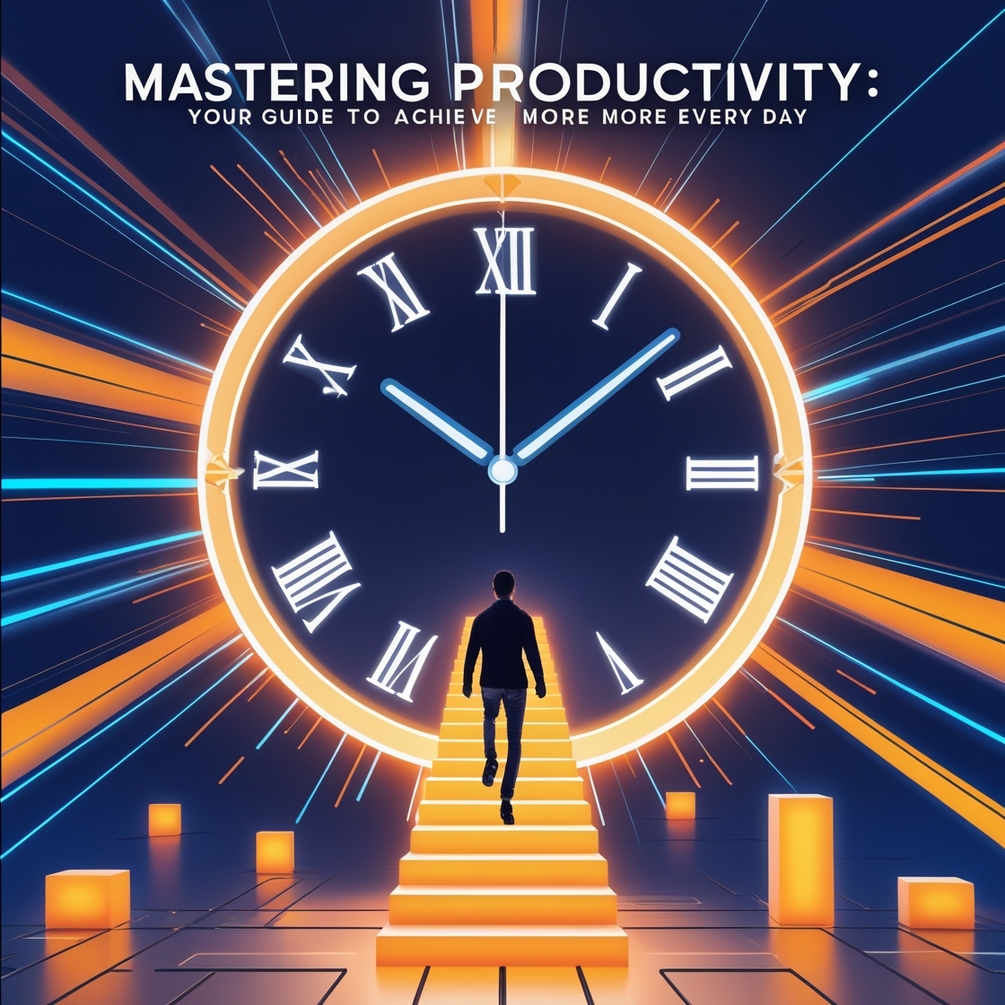 E-book on :Mastering Productivity: Your Guide to Peak Performance