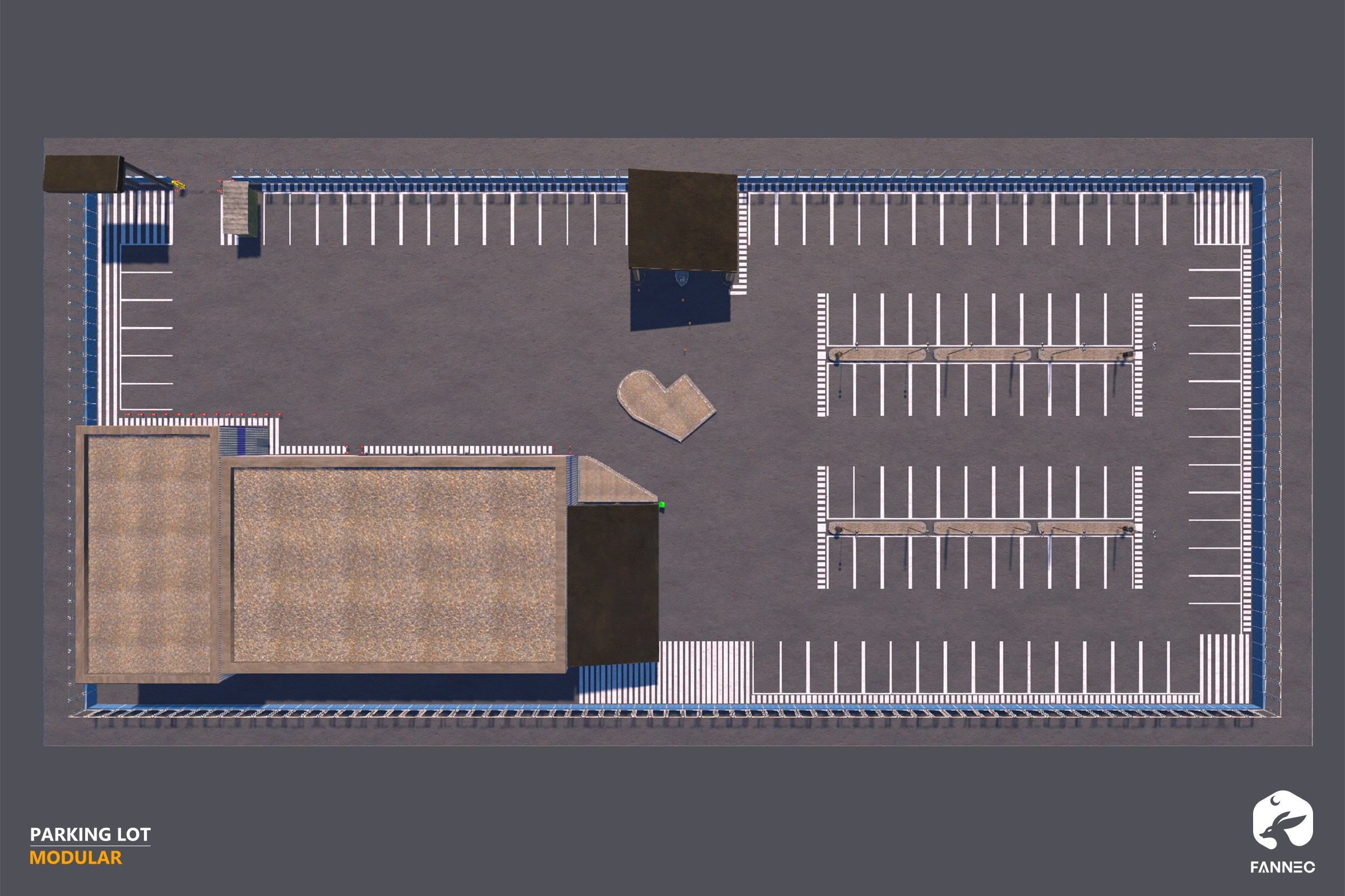 Modular Parking Lot - All Formats