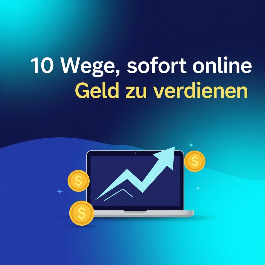 Geld Verdienen Online Sofort Auszahlung