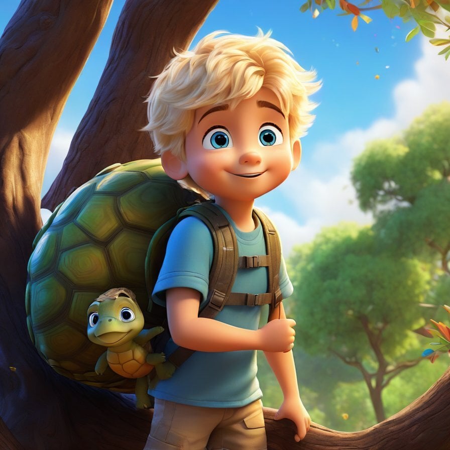 The Turtle Who Wanted to Fly-story for kids