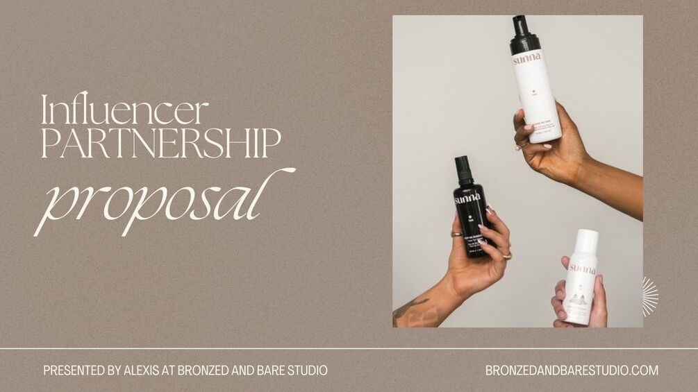 Influencer- Proposal