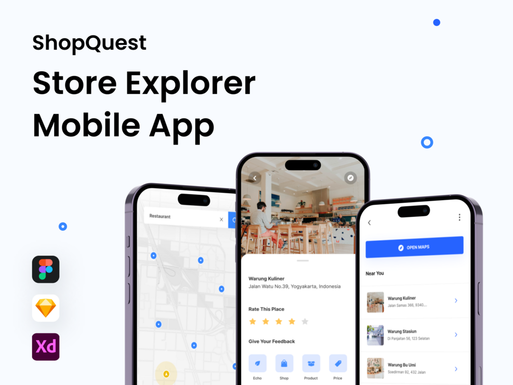 ShopQuest - Store Explorer Mobile App