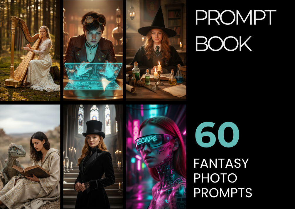 60 Fantasy Portrait AI Prompts