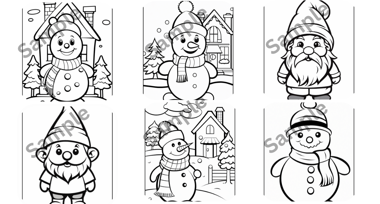 Christmas Coloring book