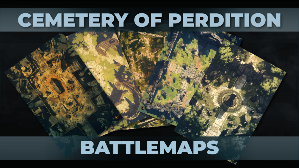 Cemetery of Perdition - Battlemaps