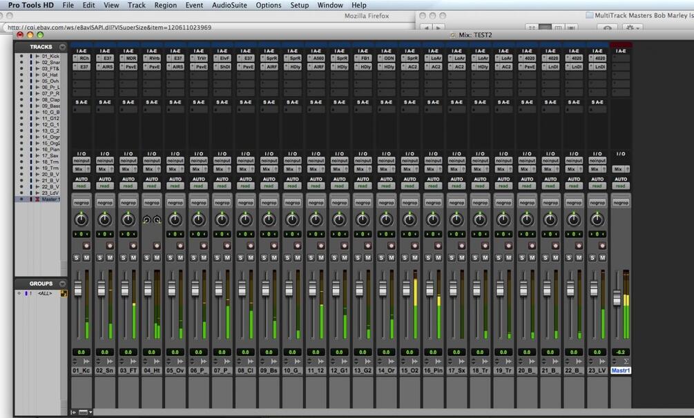 Pro Tools 7-9 Template for Mixtape Mixing