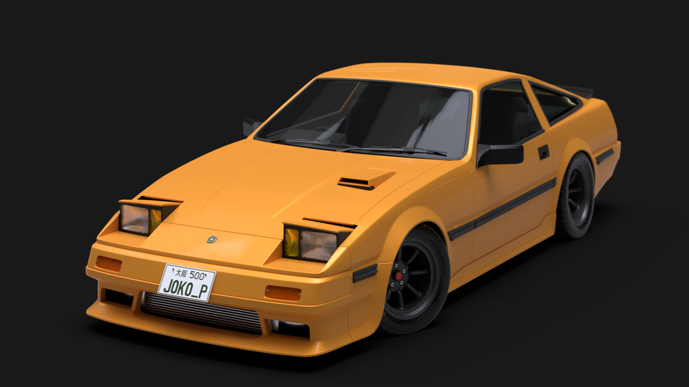 Nissan 300ZX Z31 3D Model Pack