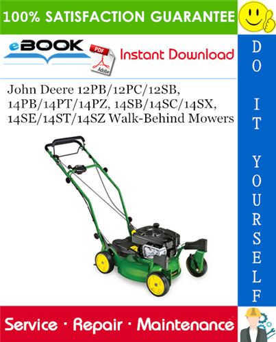 John Deere 12PB/12PC/12SB, 14PB/14PT/14PZ, 14SB/14SC/14SX, 14SE/14ST ...