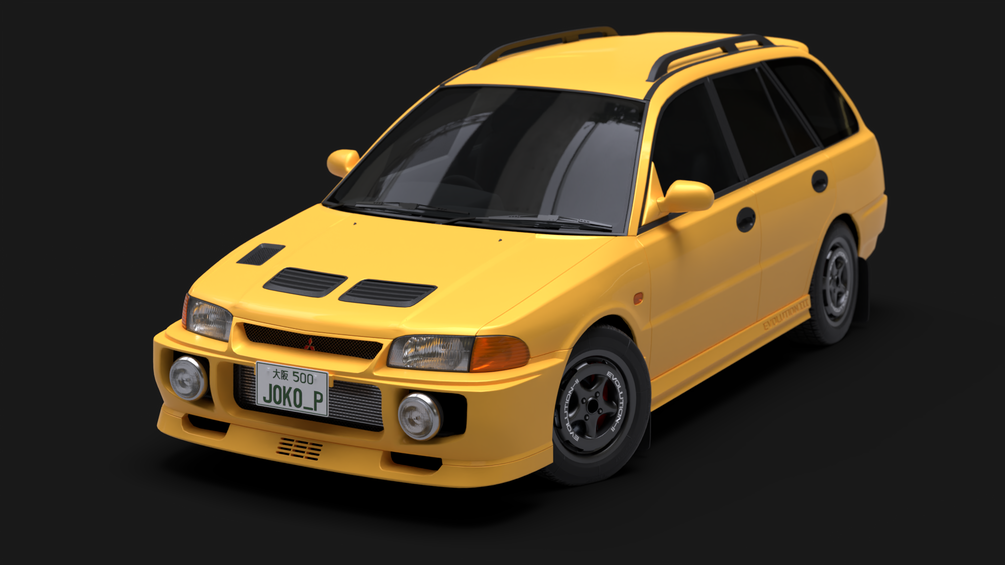 Mitsubishi Libero GT 3D Model Bundle
