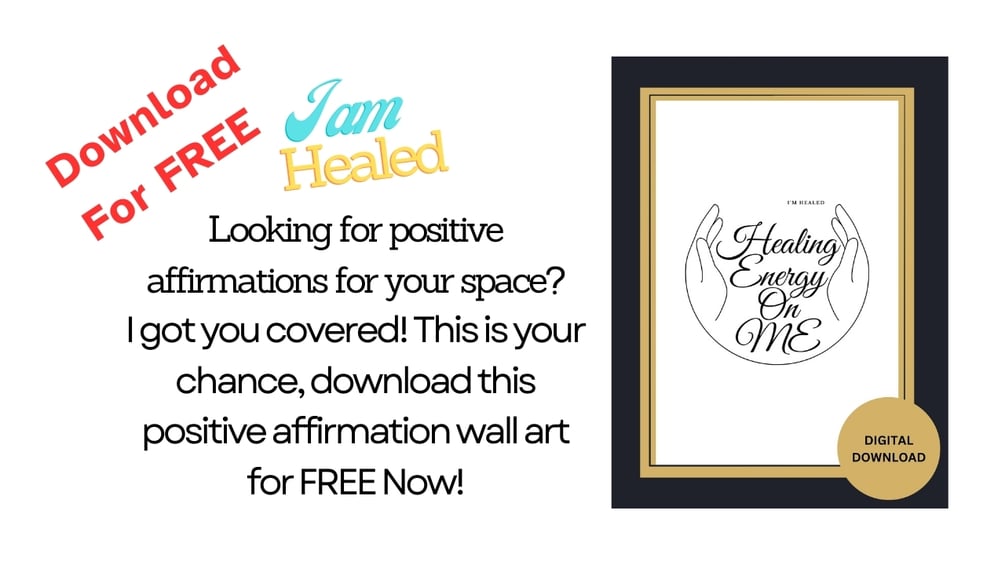 Printable Affirmation Wall Art