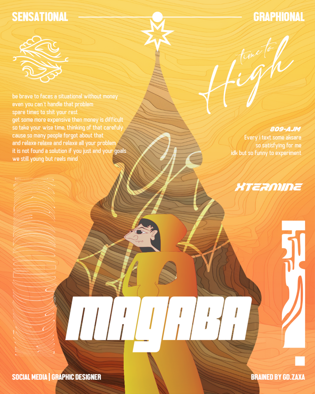 Magaba Wayang Poster Design - Digital Download (PSD File)