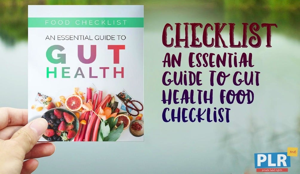 An Essential Guide To Gut Health Food Checklist