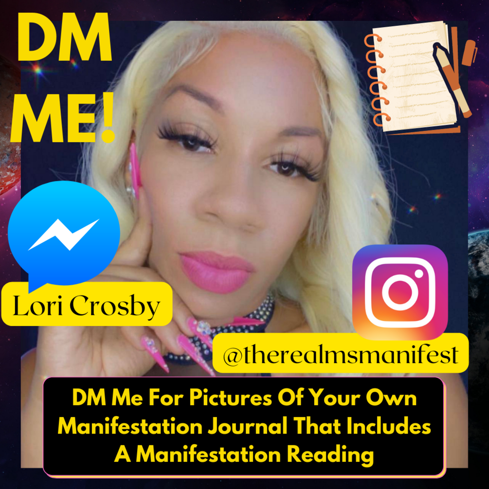 Personalized Manifestation Journal and a Manifestation Reading!