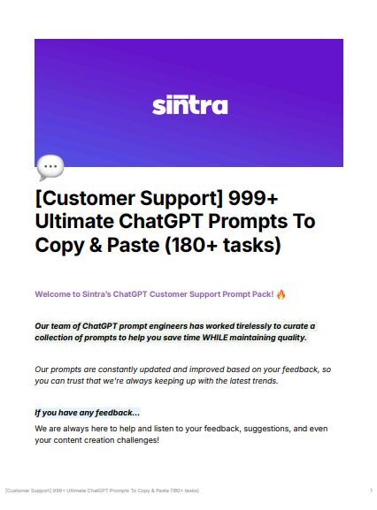 999+ Ultimate ChatGPT Prompts To Copy & Paste (180+ tasks)