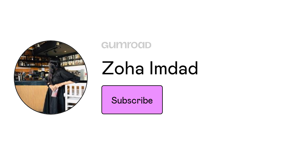 Zoha Imdad
