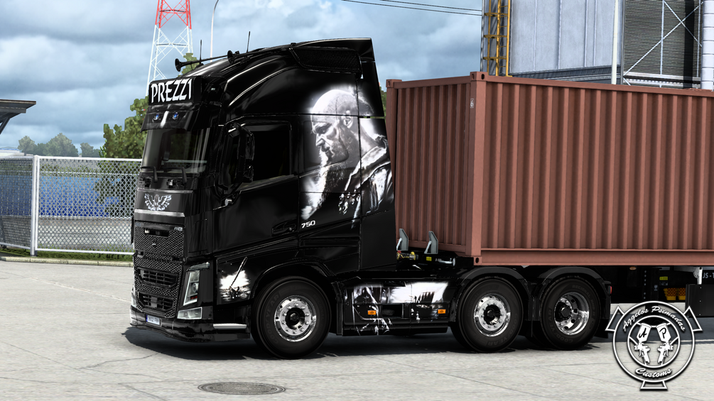 Volvo FH4 PREZZI "Valhalla" Skin (Volvo FH 2012 Scs)