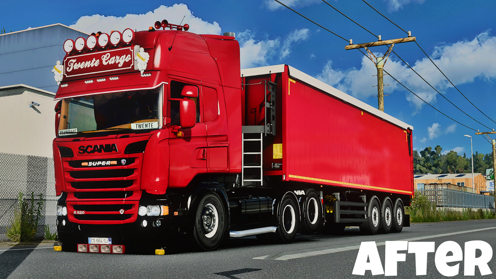 Vibrant Shader Preset ( ETS2 )
