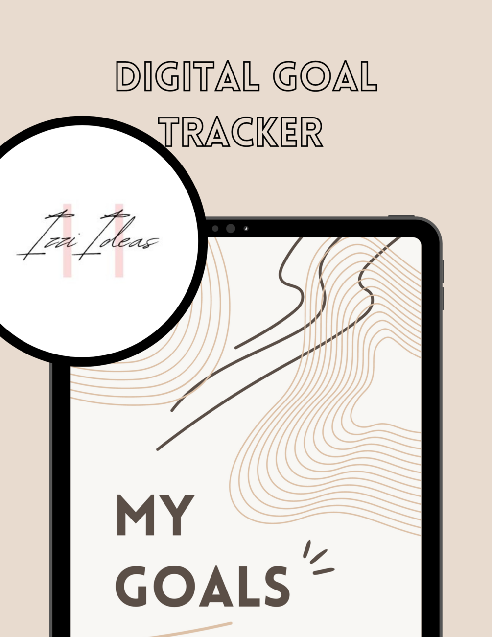 Digital Notebook - My Goals Tracker