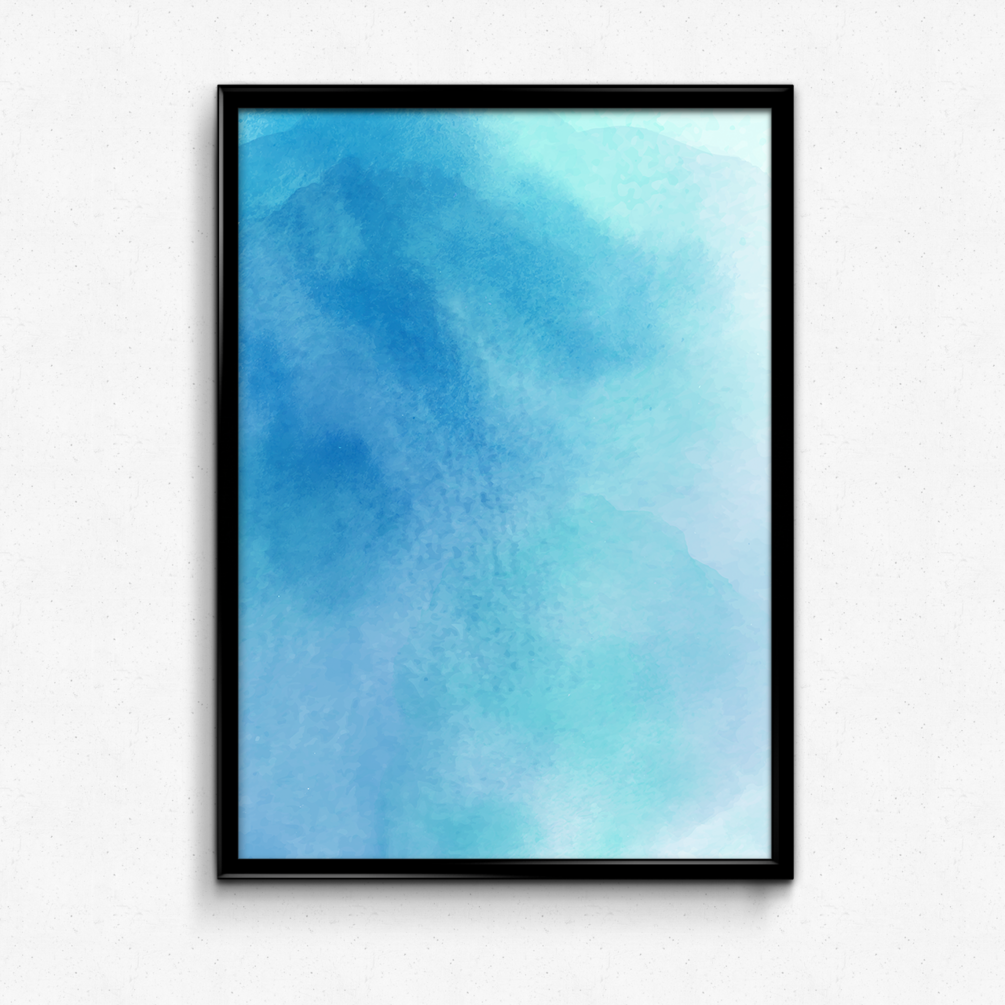 Watercolour Style No 01 - Free Printable Poster Print