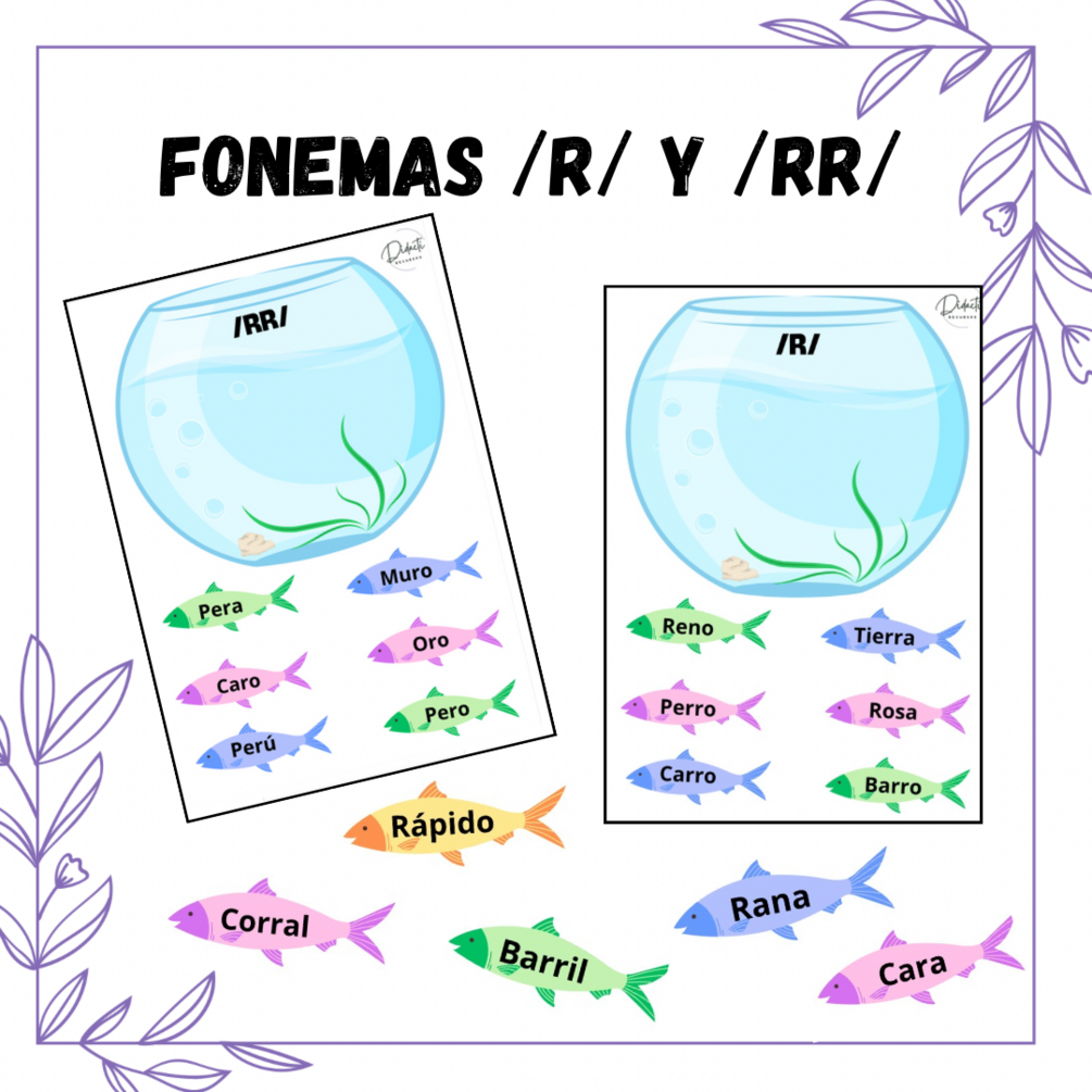 DISCRIMINACIÓN FONEMAS /R/ Y /RR/