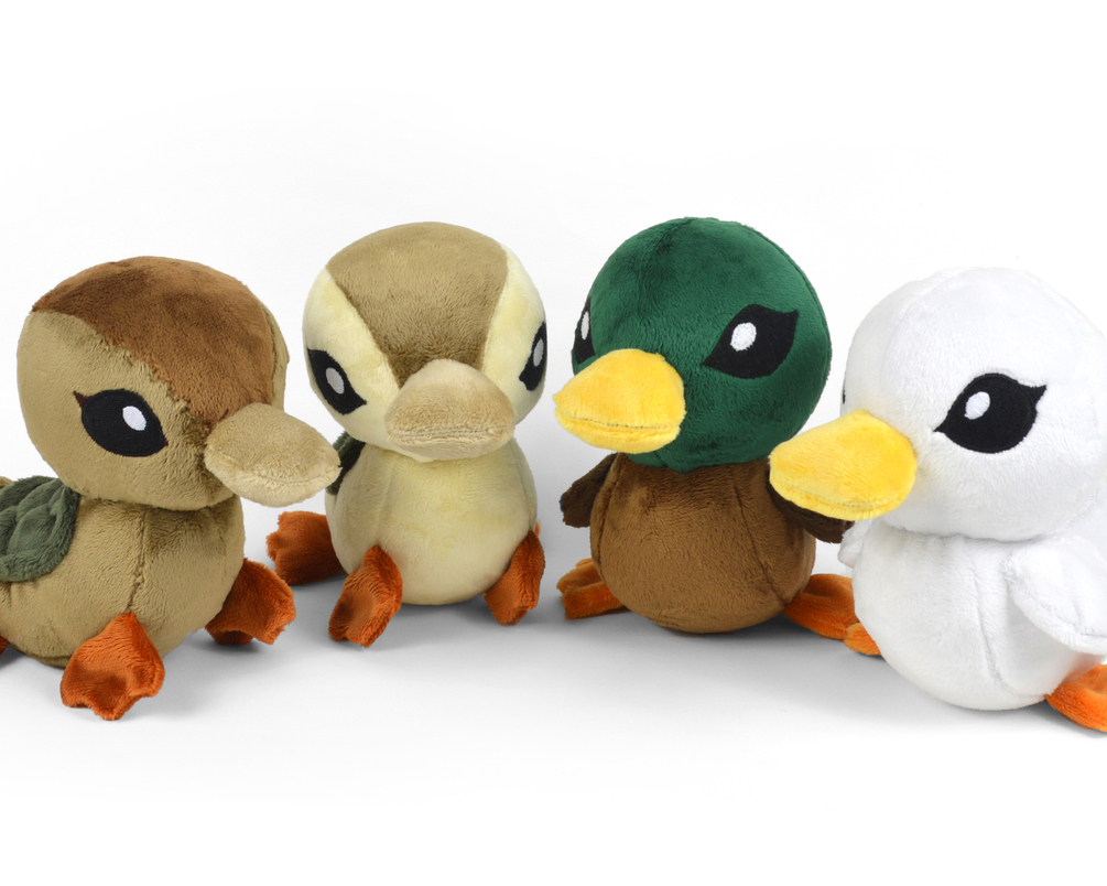 Duck & Turtle Duck Plush Sewing Pattern