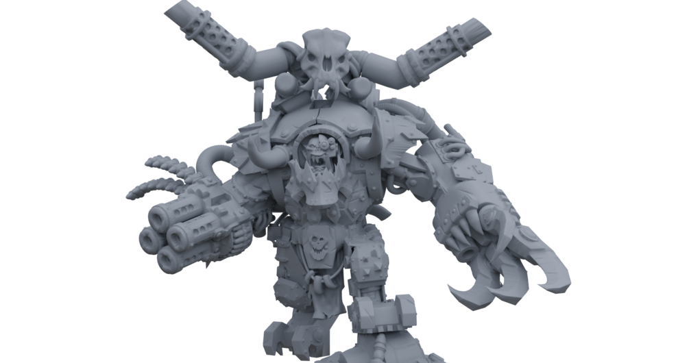Ghaz Orc - Grim Dark Space Orc - STL File