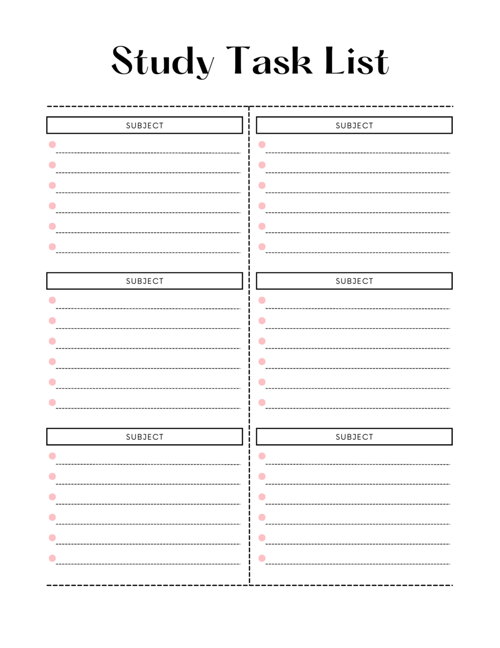 Digital Task List 2023