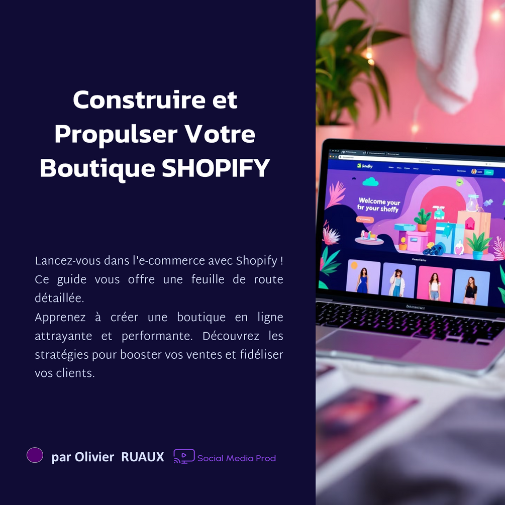 Construire et Propulser Votre Boutique Shopify