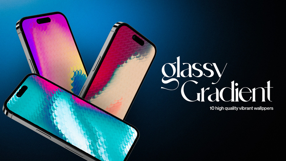 Glassy Gradient | Wallpapers Pack