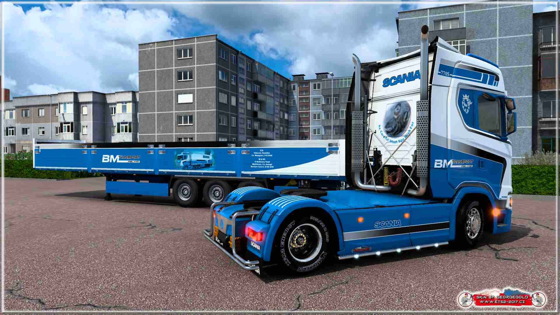 ETS2 Skin Combo Scania S NG BM Transport II