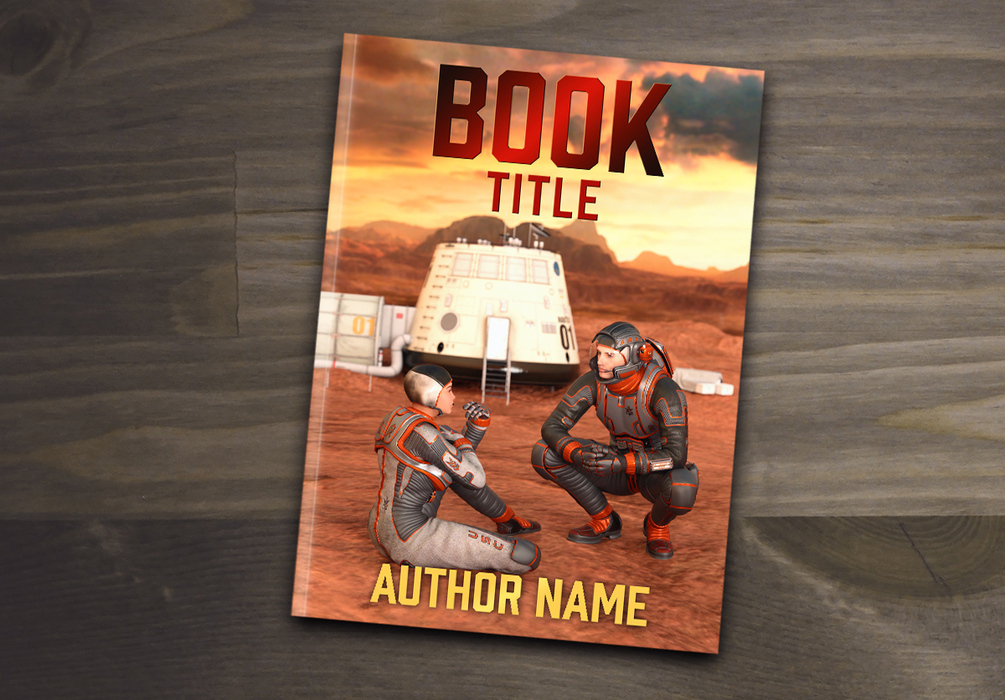 Astronauts on Mars Ebook Cover