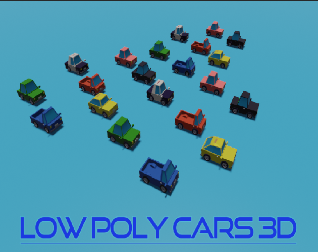 Low Poly Vehicles