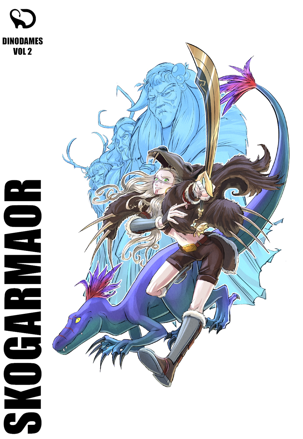 dinoDames Comic #2 Skogarmaor