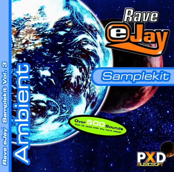 Rave eJay Sample Kit Vol. 3 Ambient. Sample Pack.