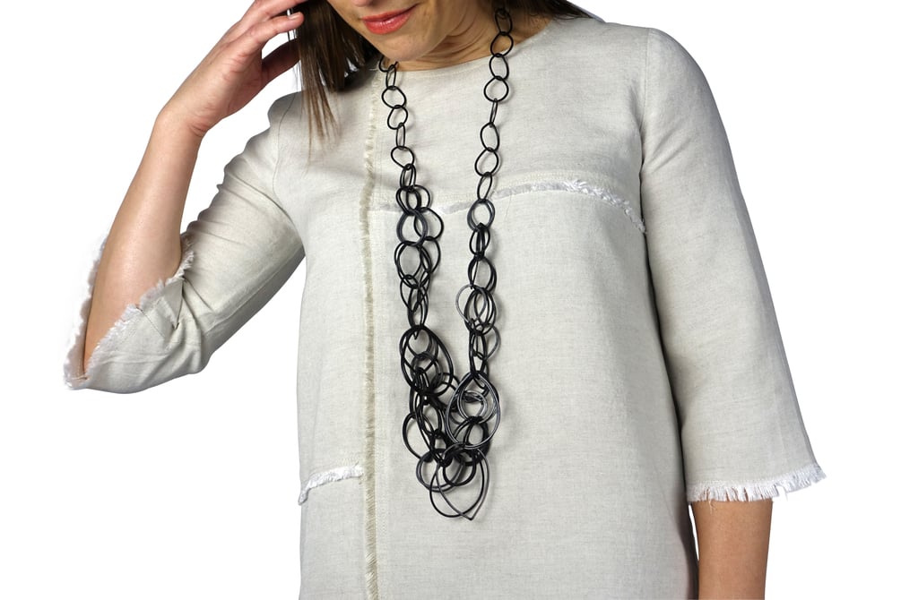 Chain Effect Statement Necklace by Style Arc