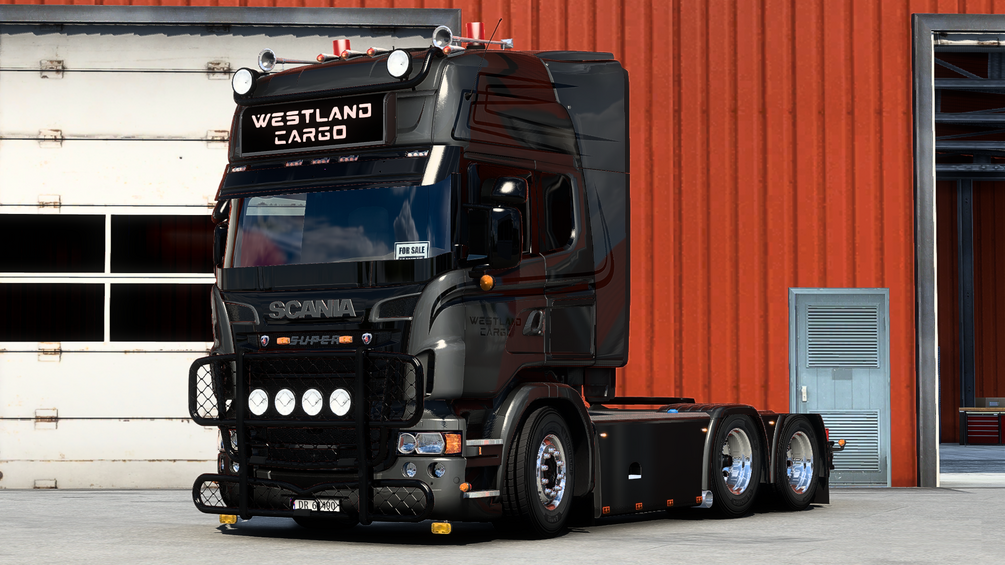 Scania RJL 6s Westland Cargo Skin