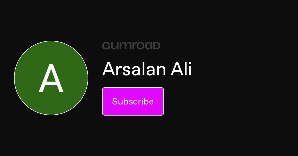 Arsalan Ali