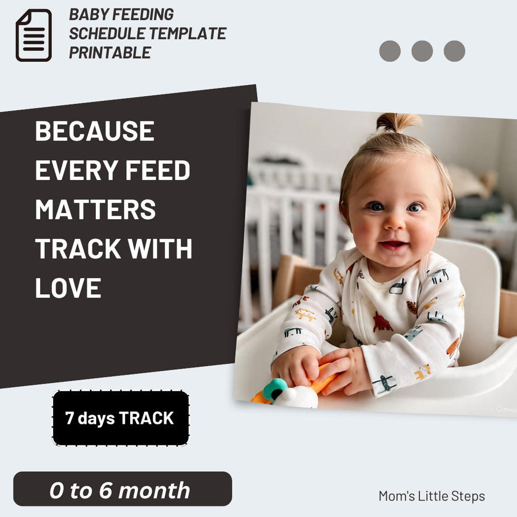 Baby Feeding Schedule & Daily Log – Printable Template