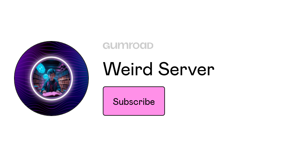 Weird Server