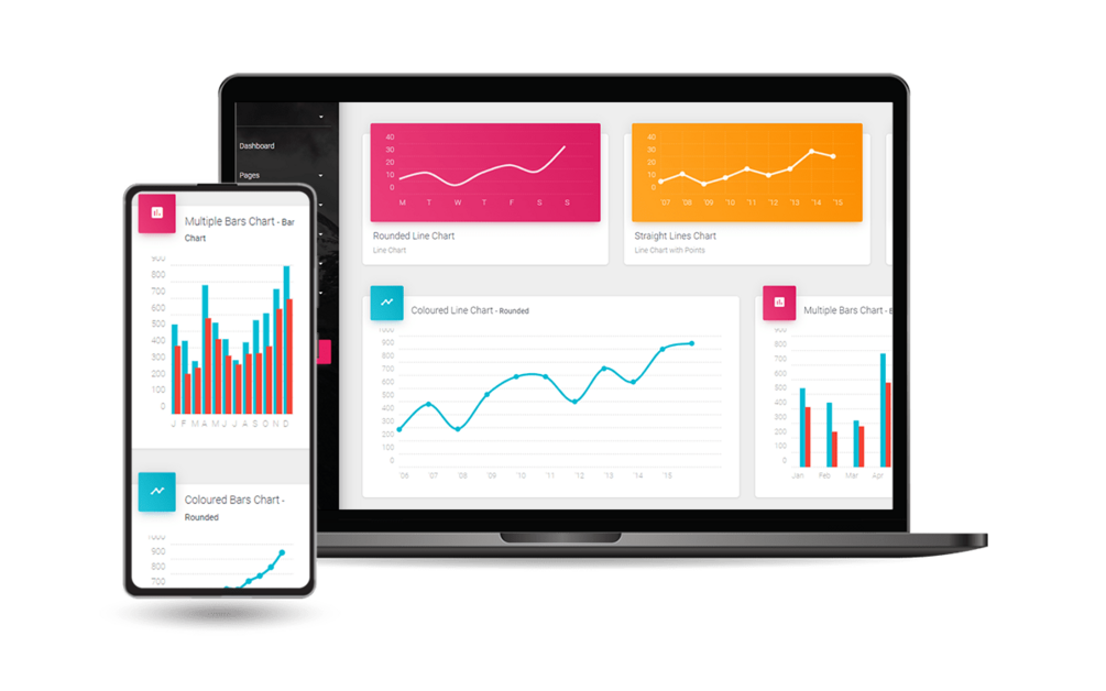 Flask Material Dashboard BS4 - StartUP