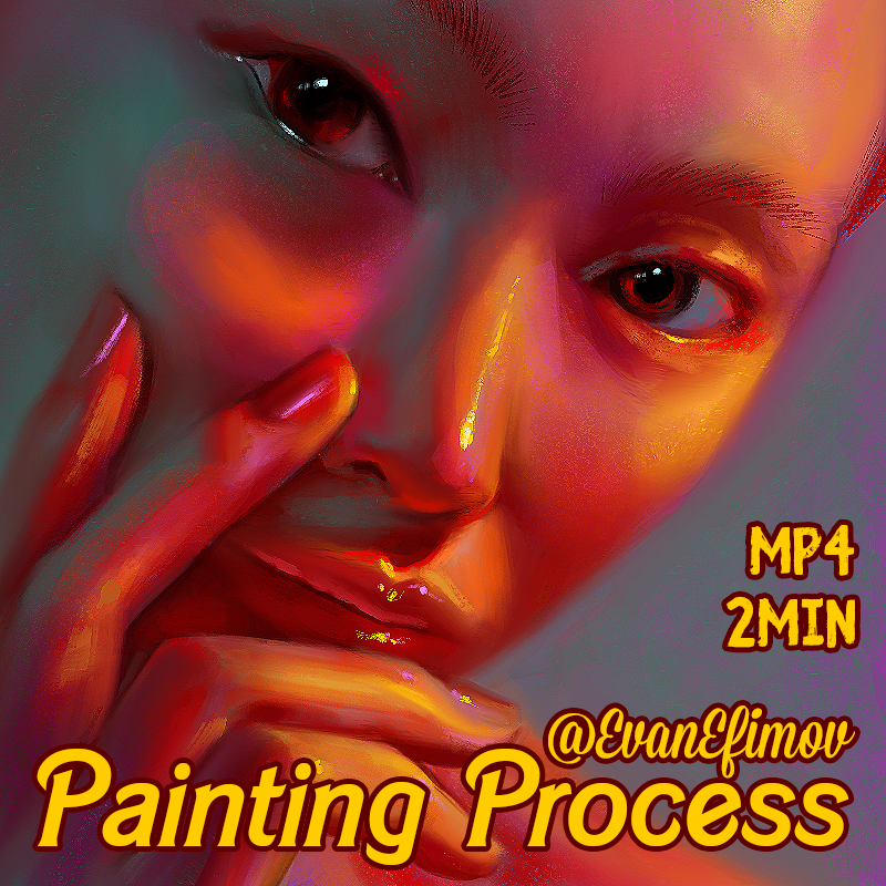 Painting process red